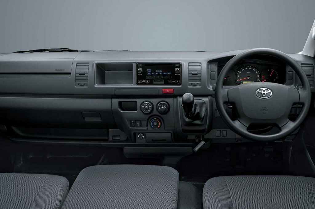 Interior Toyota Hiace Terkini - Sewa Hiace Jakarta
