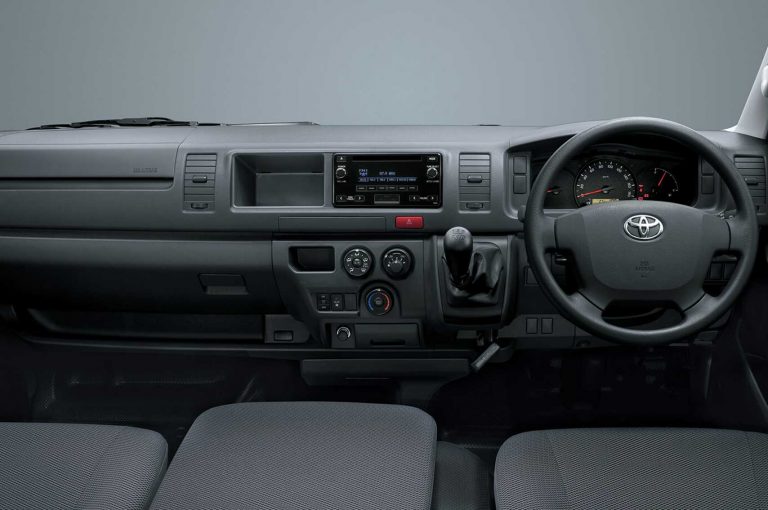Interior Toyota Hiace Terkini - Sewa Hiace Jakarta
